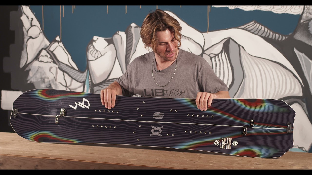 Lib Tech Orca Split 156 Splitboard - YouTube