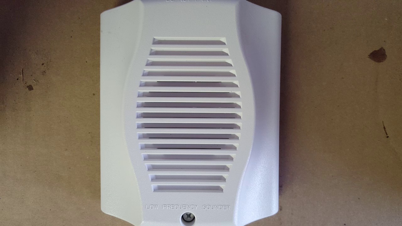 Sysyem Sensor HW-LF Low Frequency Sounder Test - YouTube