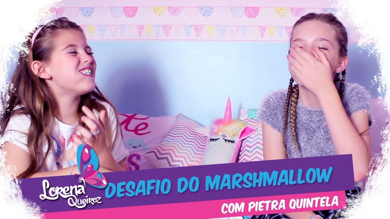 DESAFIO DO MARSHMALLOW/ CHUBBY BUNNY - (Com Pietra Quintela) - YouTube