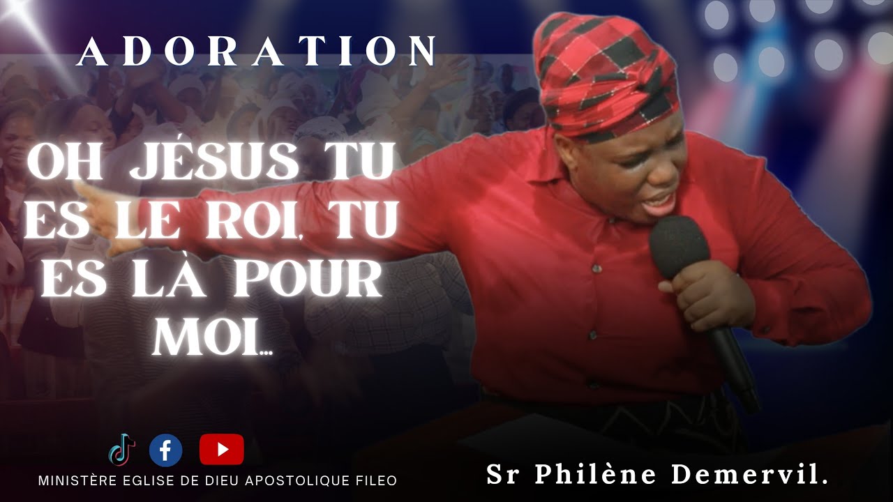 OH Jésus tu es le roi, Tu es là pour moi...ADORATION/MEDAF RD. - YouTube