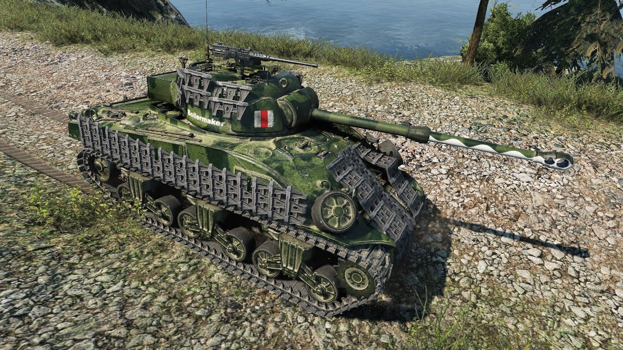 World of Tanks Sherman Firefly (TheFalkonett skin) 3013 DMG 1570 EXP ...