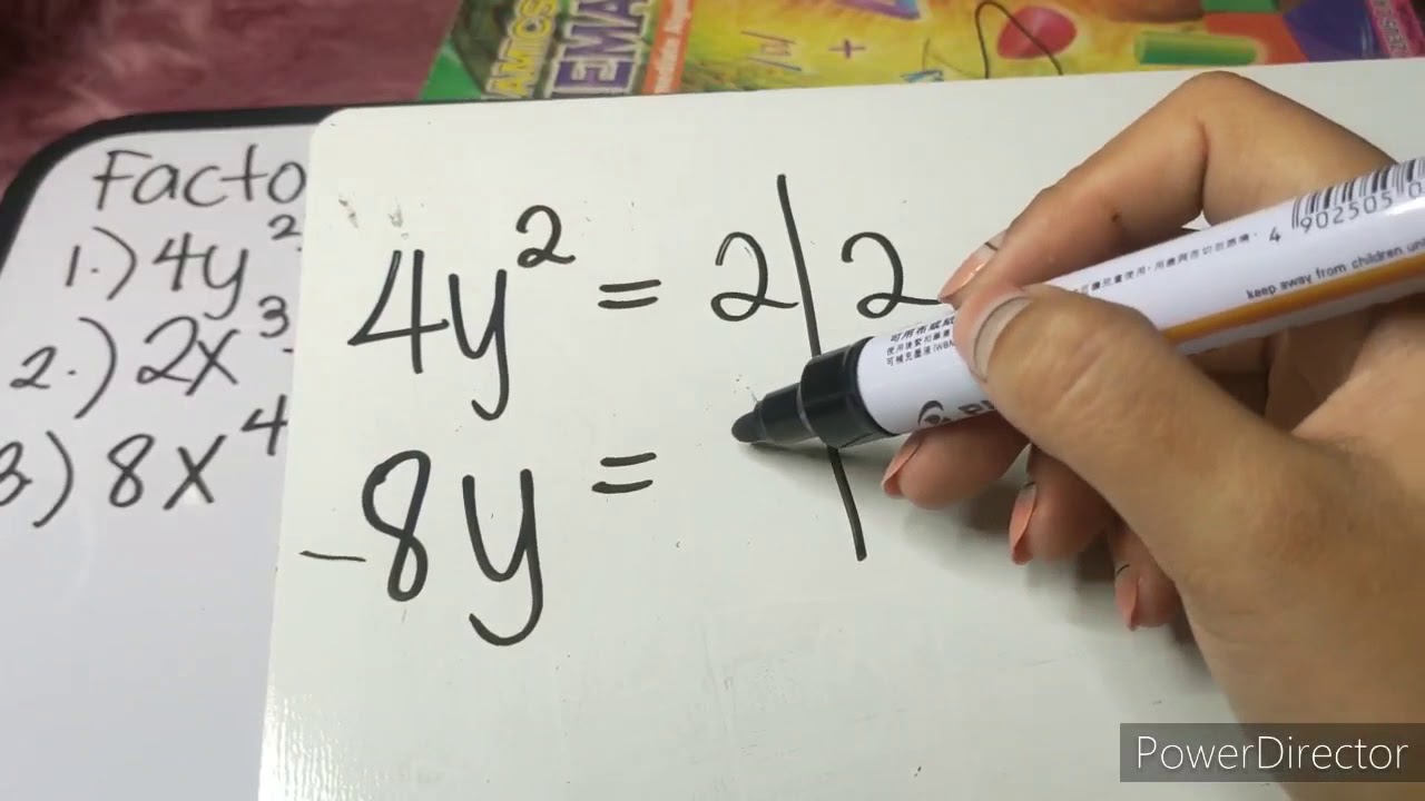 Common Monomial Factoring Tutorial - YouTube