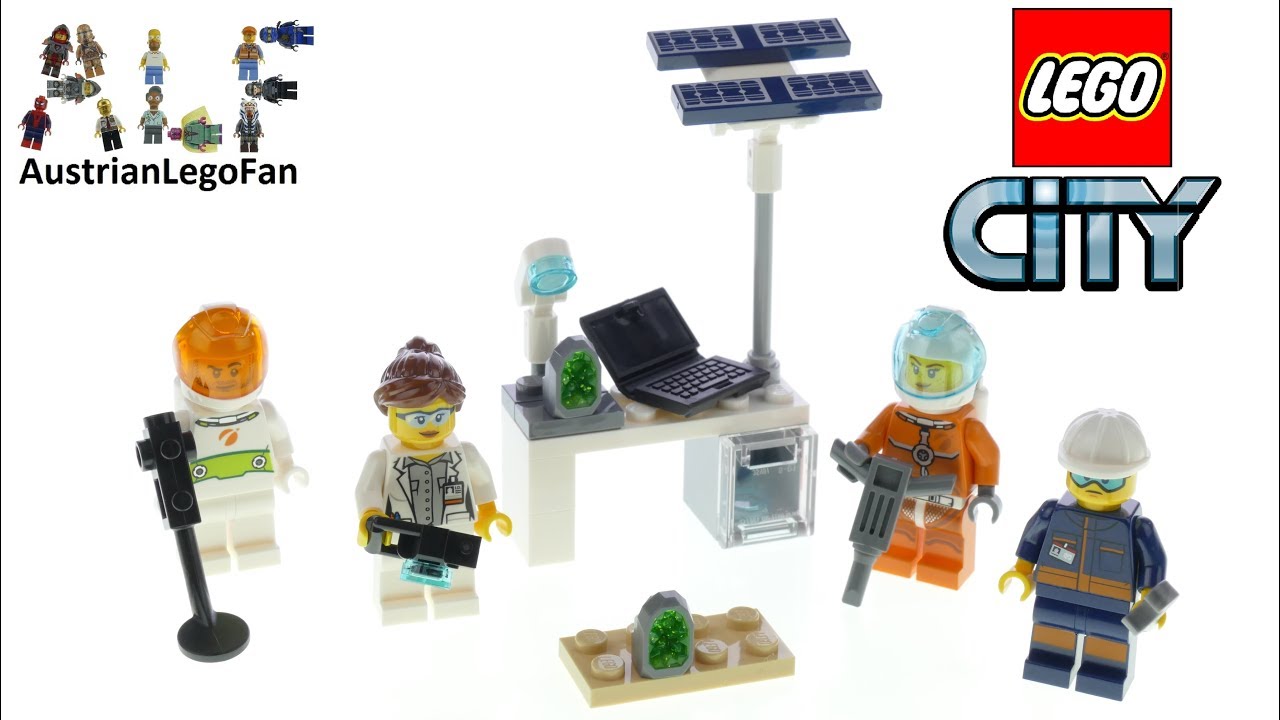 Lego City 40345 Mars Exploration Minifigure Pack - Lego Speed Build ...