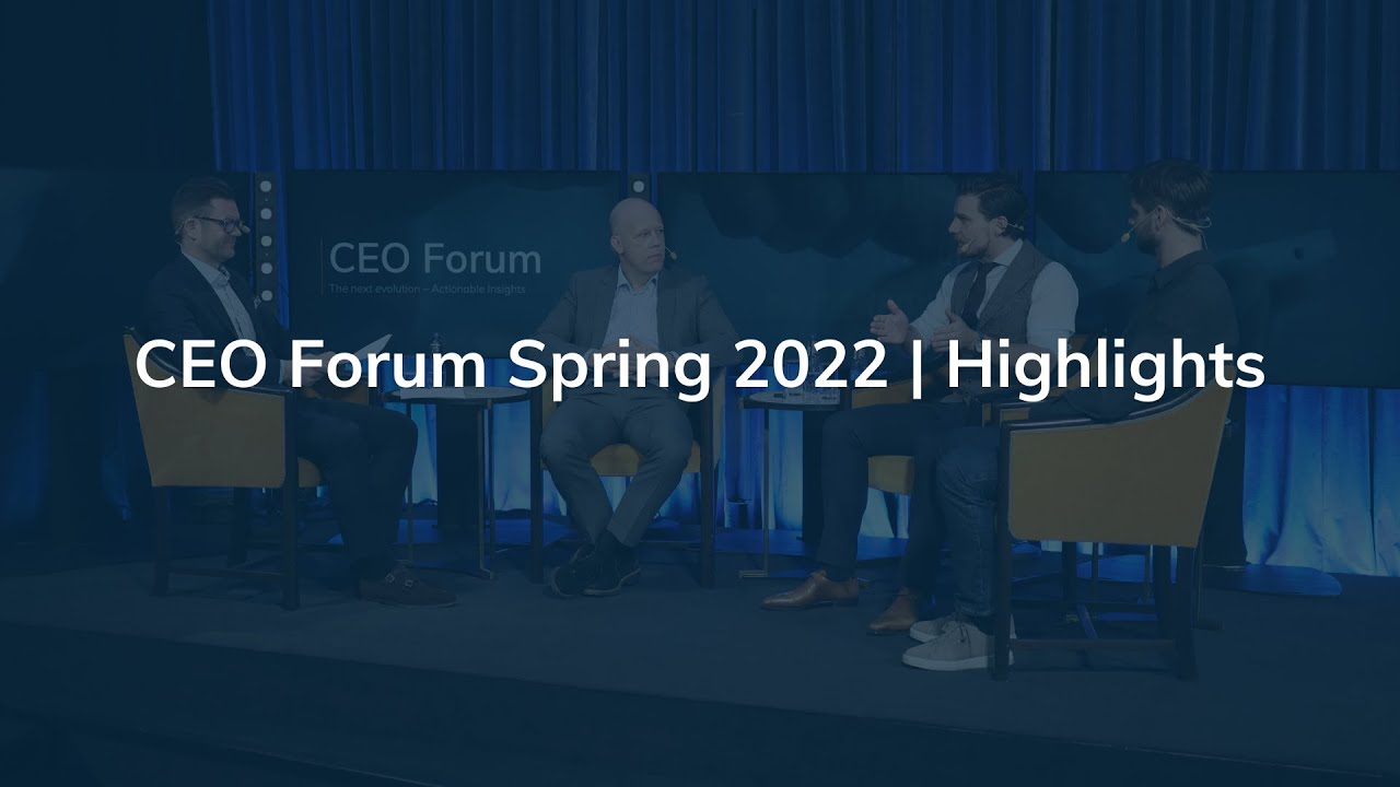 CEO Forum Spring 2022 | Highlights - YouTube
