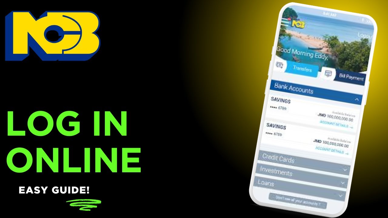 National Commercial Bank Online Banking Login