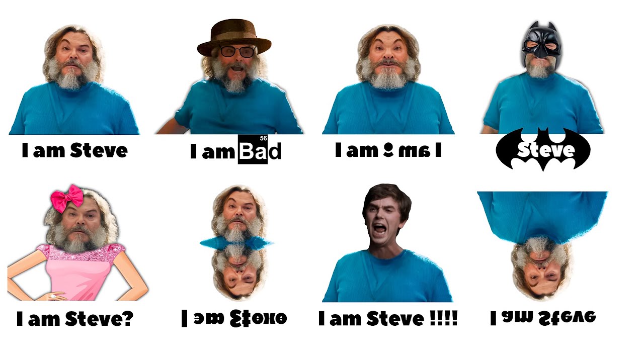 I am Steve Variations Part 2 - YouTube