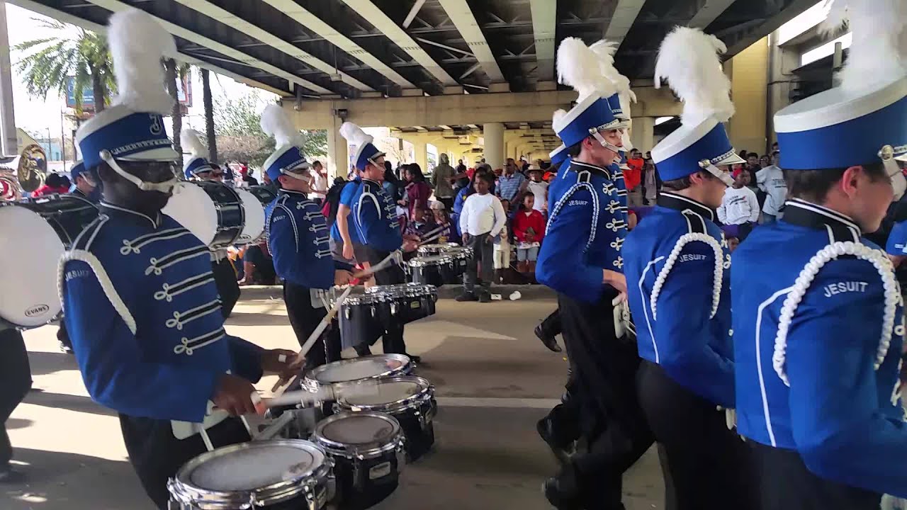 Jesuit High School Blue Jay Marching Band - YouTube