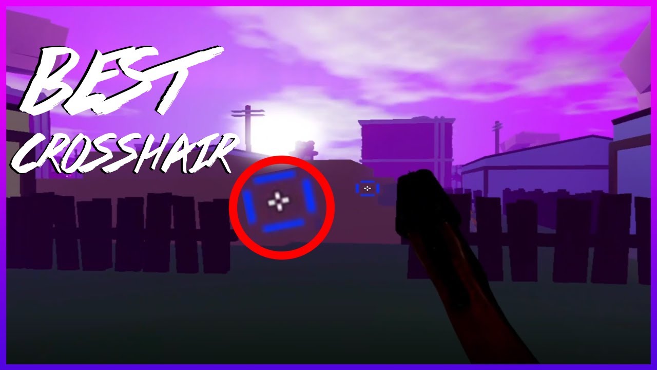 How To Get The BEST Crosshair In (Hood Modded) - YouTube