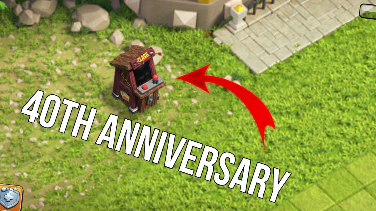 Clash of Clans 40th anniversary ARCADE game! - YouTube