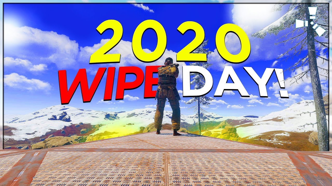The 1ST WIPE DAY of 2020! (SOLO VANILLA RUST #1 S44) - YouTube