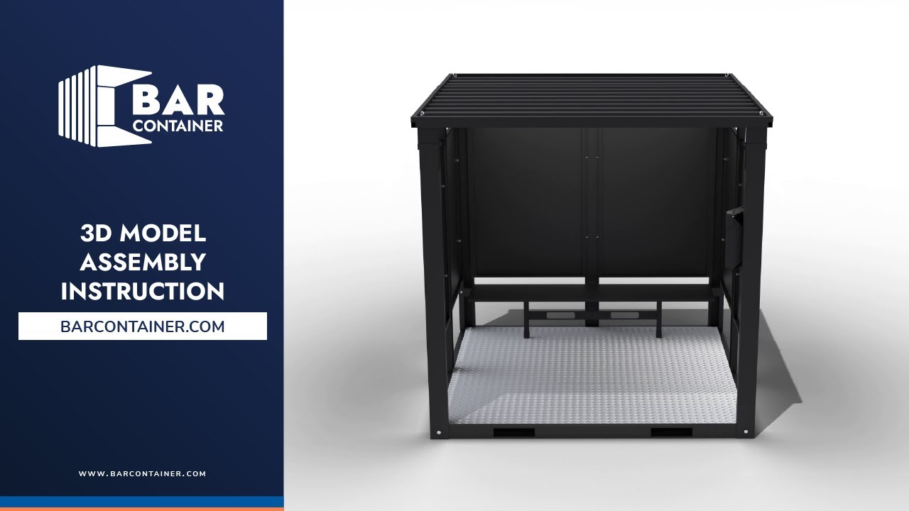 Smoke Shelter Assembly Made Easy: Step-by-Step 3D Guide - YouTube