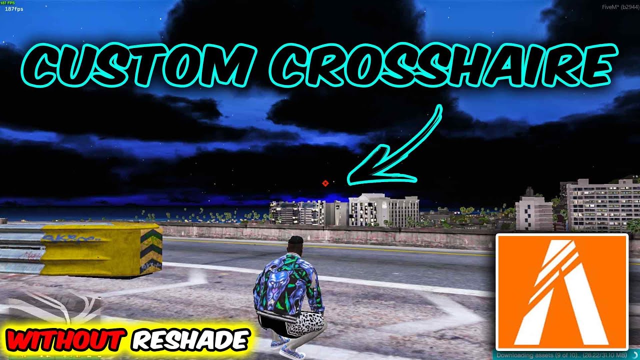 FiveM (GTA 5)- How To Get Custom Crosshair Without ReShade in FiveM ...