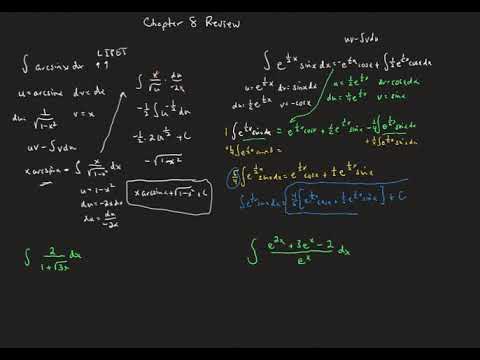 AP Calculus Chapter 8 Review - YouTube