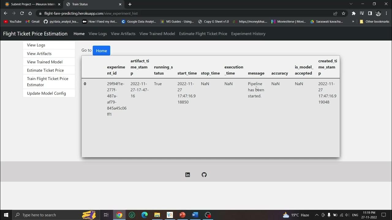Flight Fare Prediction YouTube flight-fare-prediction-youtube
