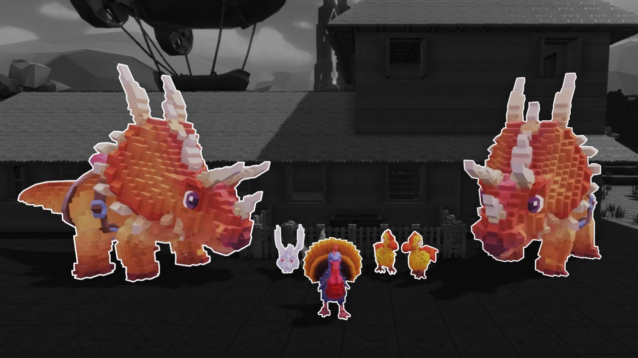 Taming a Slime, Dodo, Rabbit, Turkey and Trice in PixARK - YouTube