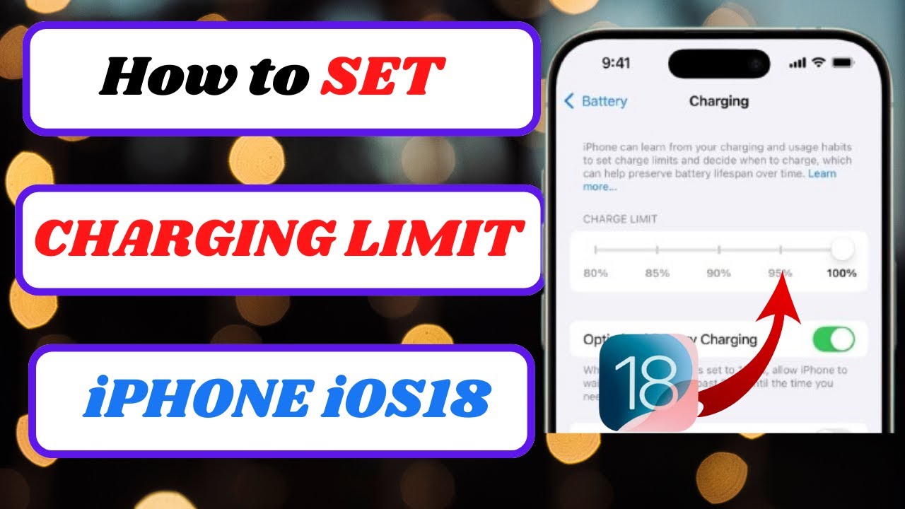 "How to Set Charging Limit on iPhone (iOS 18 Guide!)" - YouTube