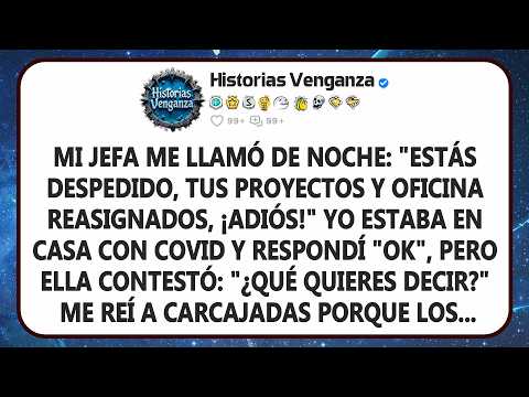 Mi jefe me llamó de noche: “Estás despedido, tus proyectos y oficina reasignados. Adiós!”.