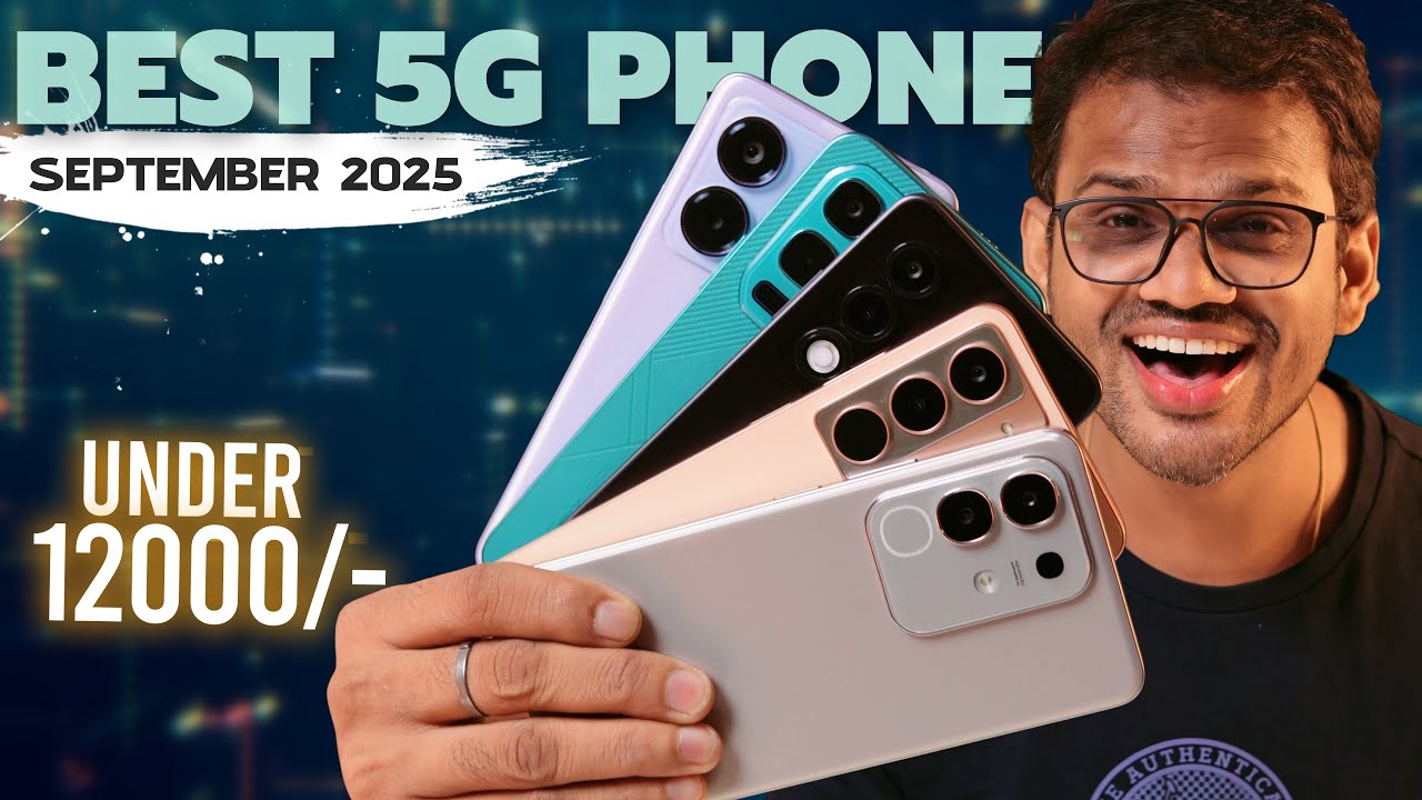 TOP 5 Best Phone Under 12000 - SEPTEMBER 2025 🔥 Best 5g Mobile Under ...