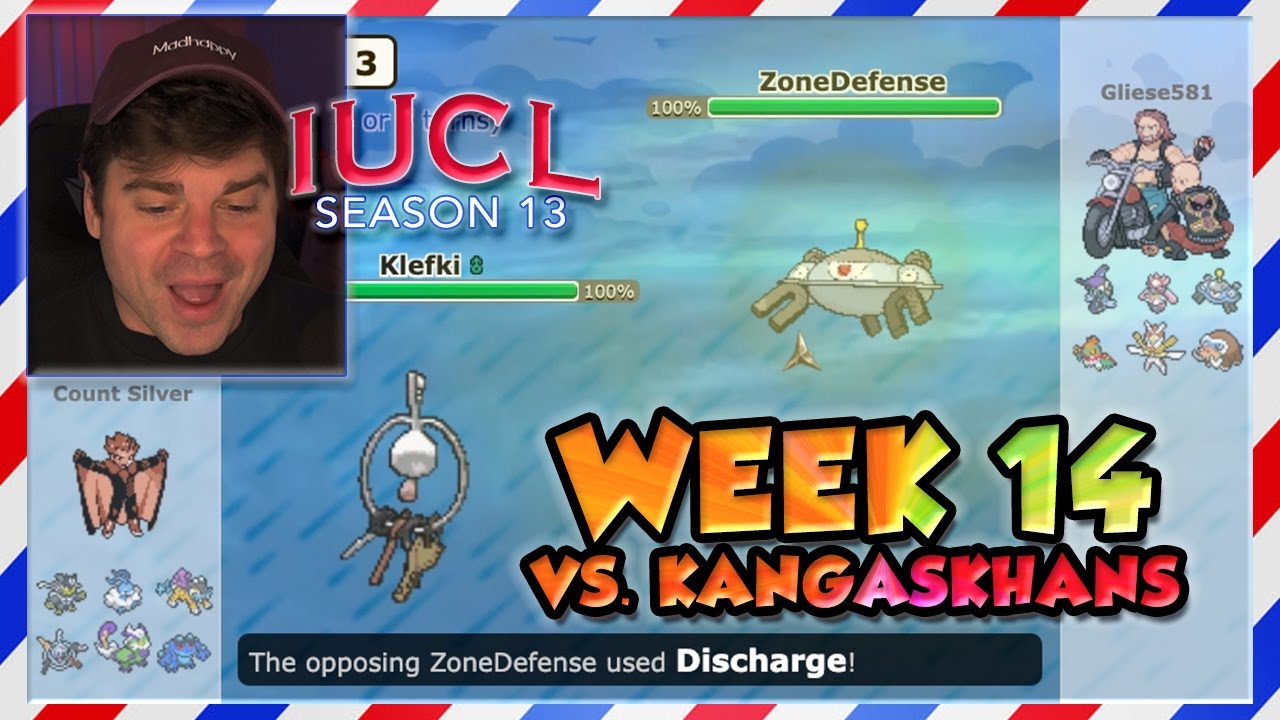 IUCL Season 13 - Week 14 vs. Kickapoo Kangaskhans | LIVE Competitive ...