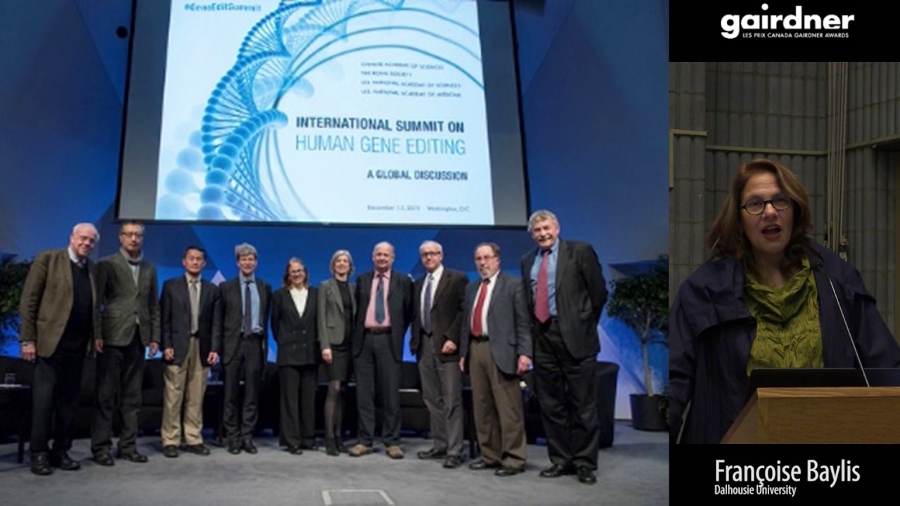 Françoise Baylis- Human Gene Editing: Insights from Slow Science - YouTube