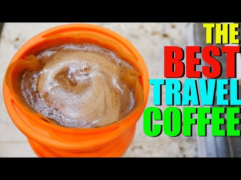 The BEST Travel Coffee Drip - UST Collapsible Coffee Drip - YouTube