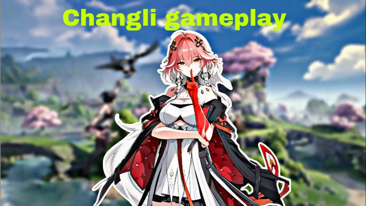 Changli gameplay : attaques,skills, ultimate animation ||wuthering wave ...