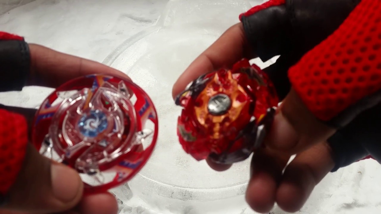 FROZEN TOMATO VS COPPER AXE! EPIC BEYBLADE BURST ICE STADIUM BATTLE ...