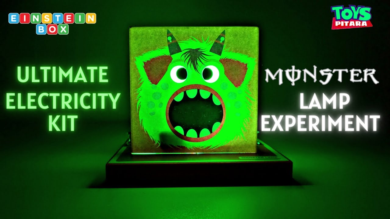 Ultimate Electricity Kit | How to make monster lamp 3d project ...