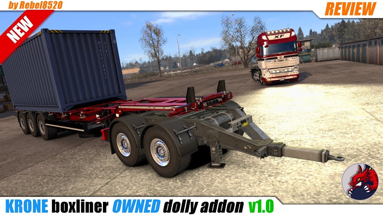 ETS2 (1.33) | "KRONE boxliner Owned Dolly addon" v1.0 by Rebel8520 ...