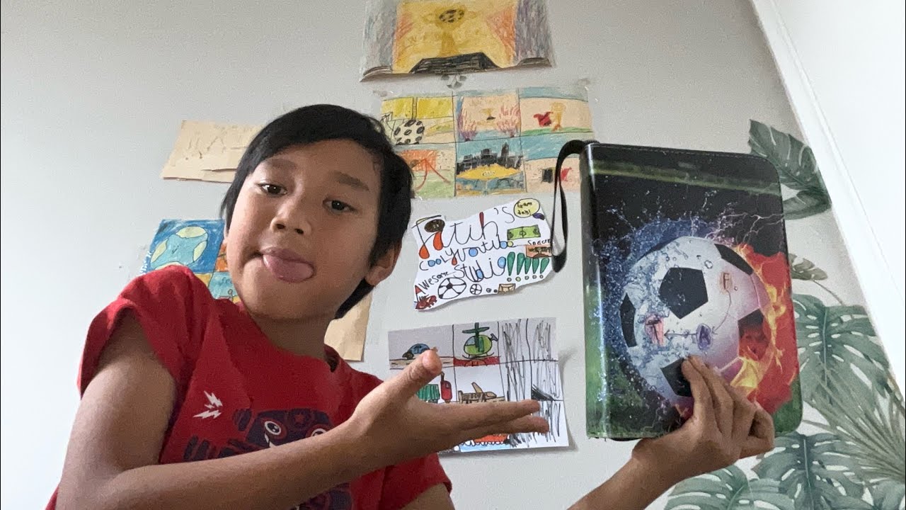 soccer card book!!! - YouTube