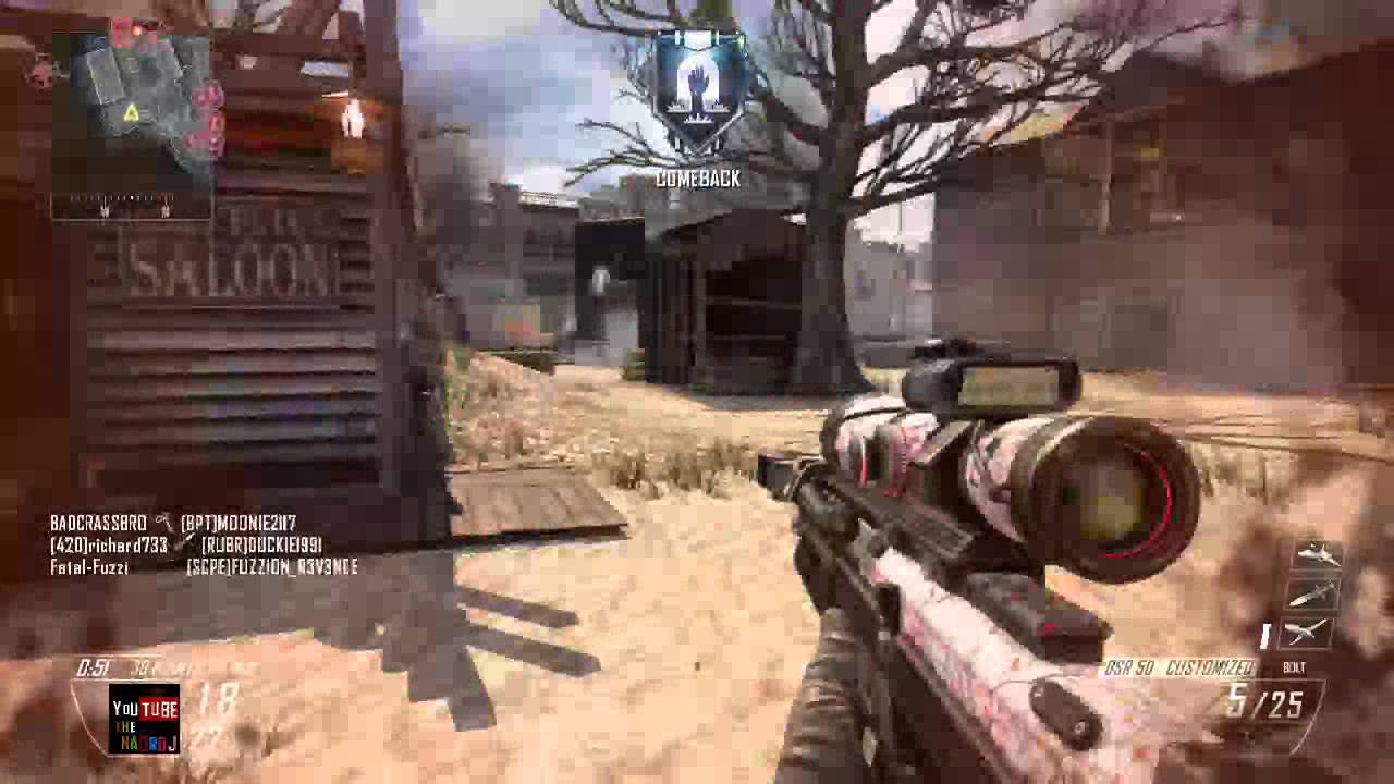 Awesome BO2 Tomahawk Hits! - YouTube