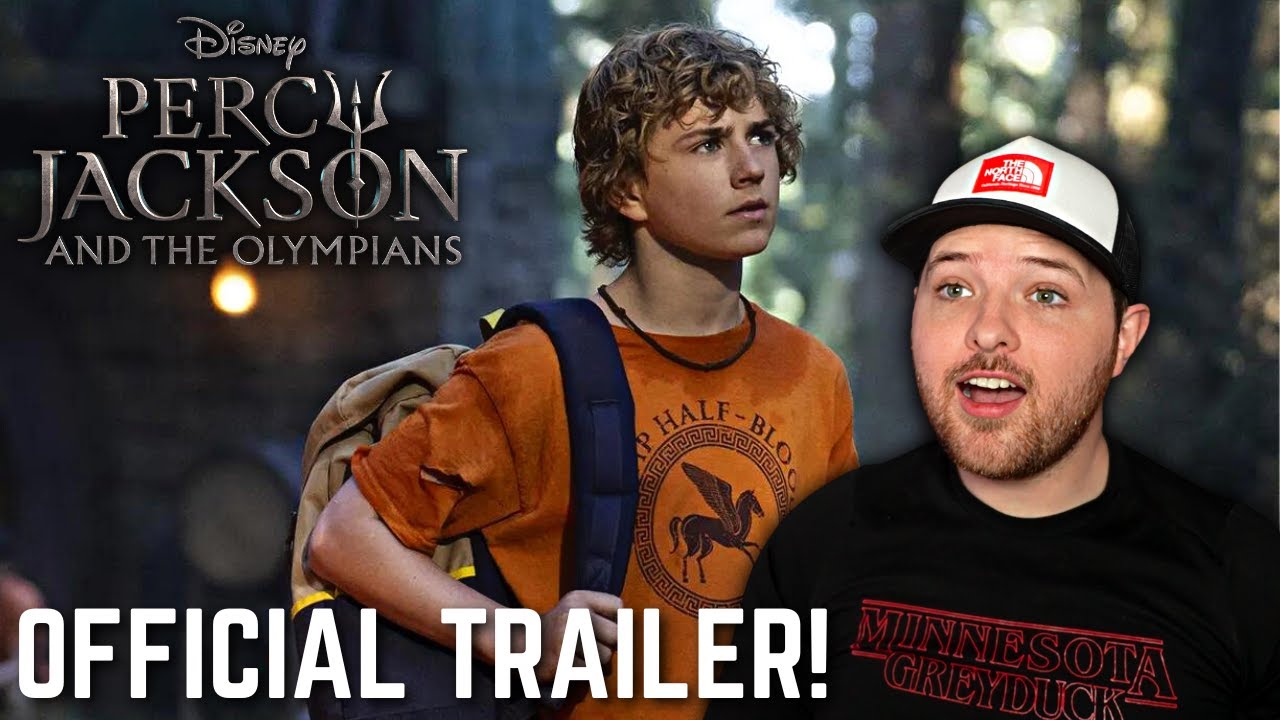 Percy Jackson and The Olympians | Official Trailer Reaction! - YouTube