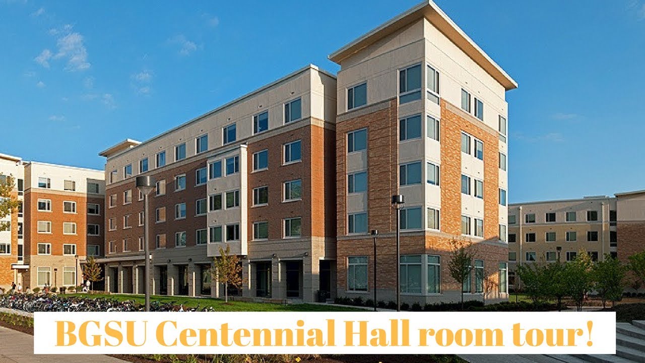 BGSU Centennial hall room tour !!!! - YouTube