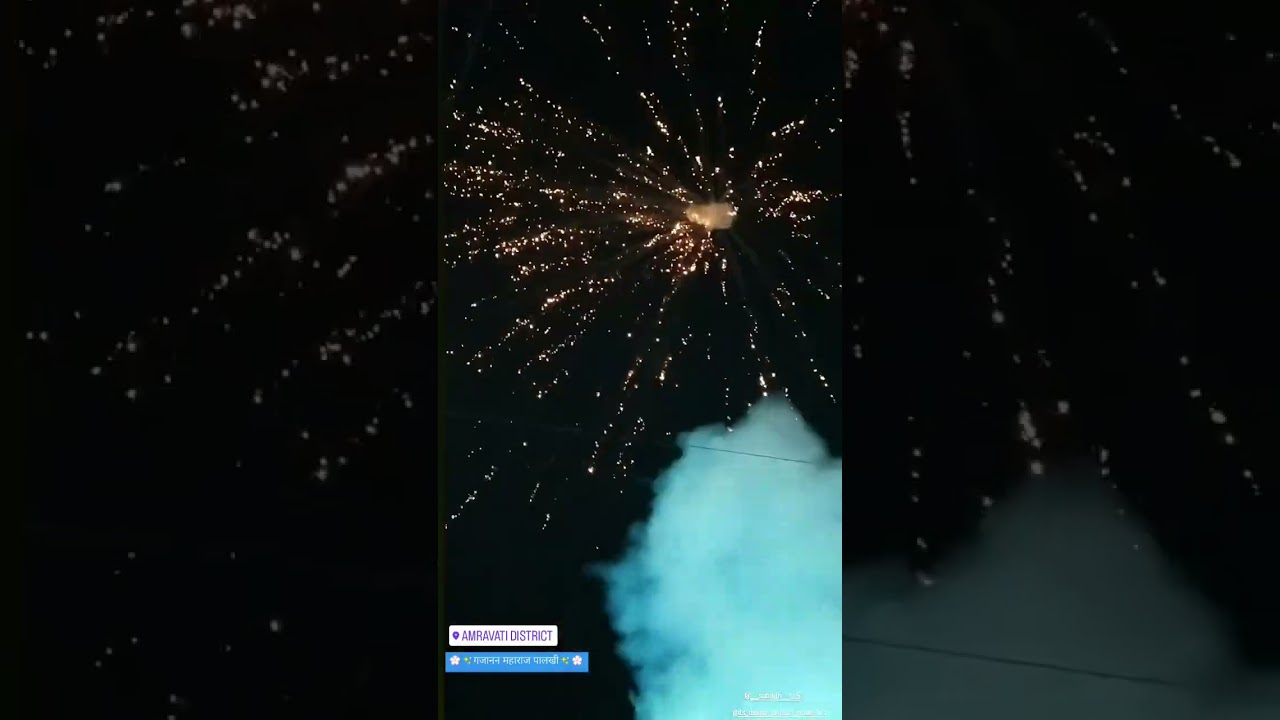 Gajanan palkhi old Town badnera [ Amravati ] #gajanan # ...