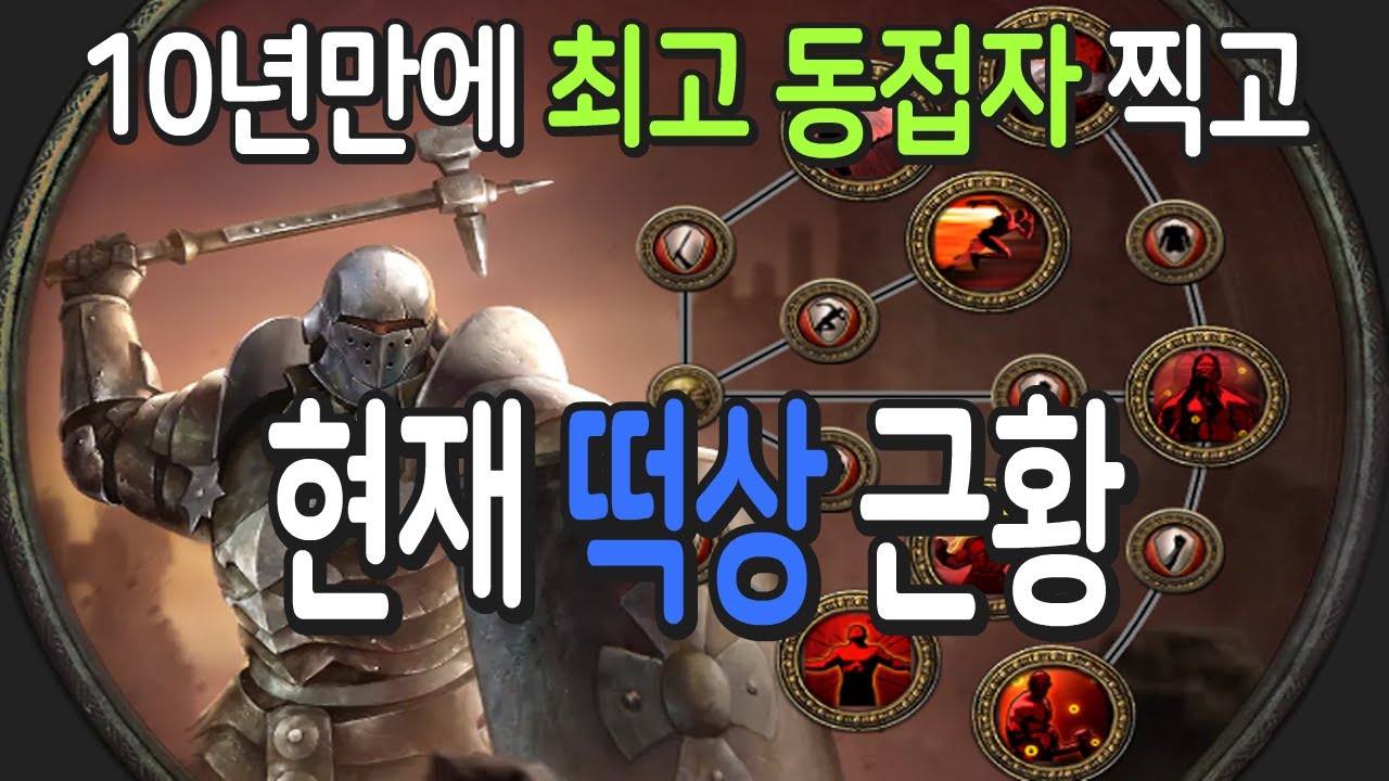 패스오브엑자일 개같이 떡상한 현재상황 ㅋㅋㅋㅋㅋㅋㅋ 10년만에 최고 동접자 수 디아블로4 효과 지렸다 게임업계가 발칵 뒤집혀