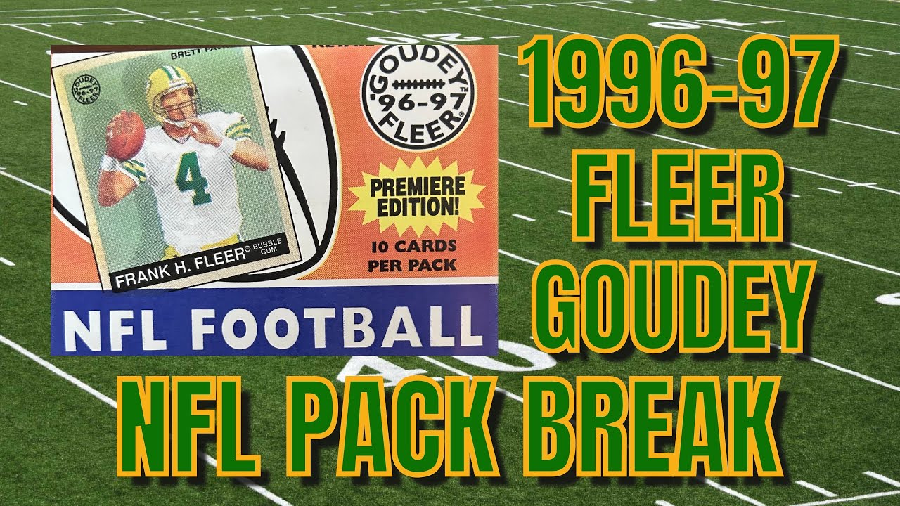 Mini Retro Cards with a 90’s Twist - 1996-97 NFL Fleer Goudey Pack ...