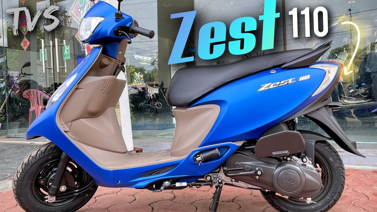 TVS Zest 110🔥 | The Perfect Lightweight Scooter⚡with Power & Mileage🚀 ...