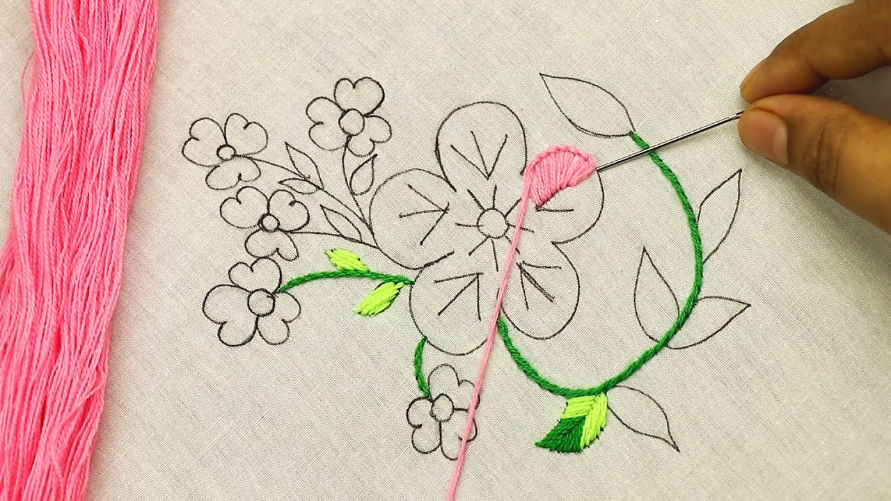 hand embroidery designs for home decor (sofa, cushion, pillow ...