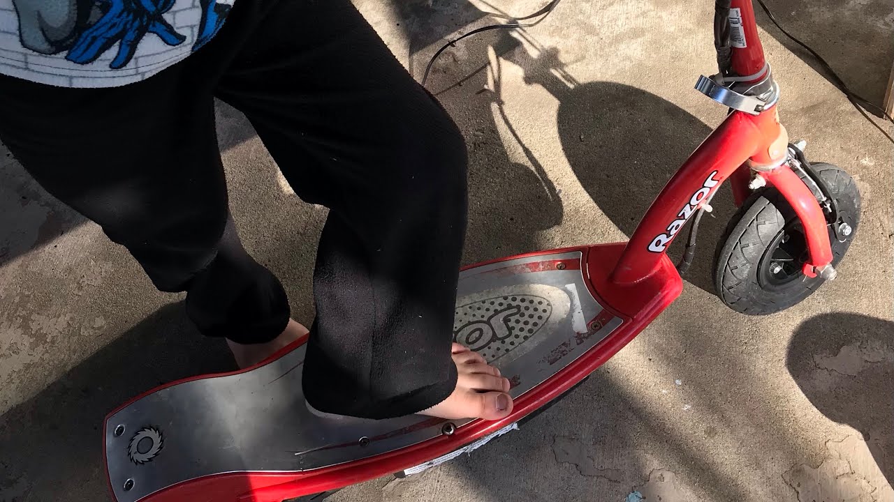 How to restore a razor e-100 electric scooter 🛴 - YouTube