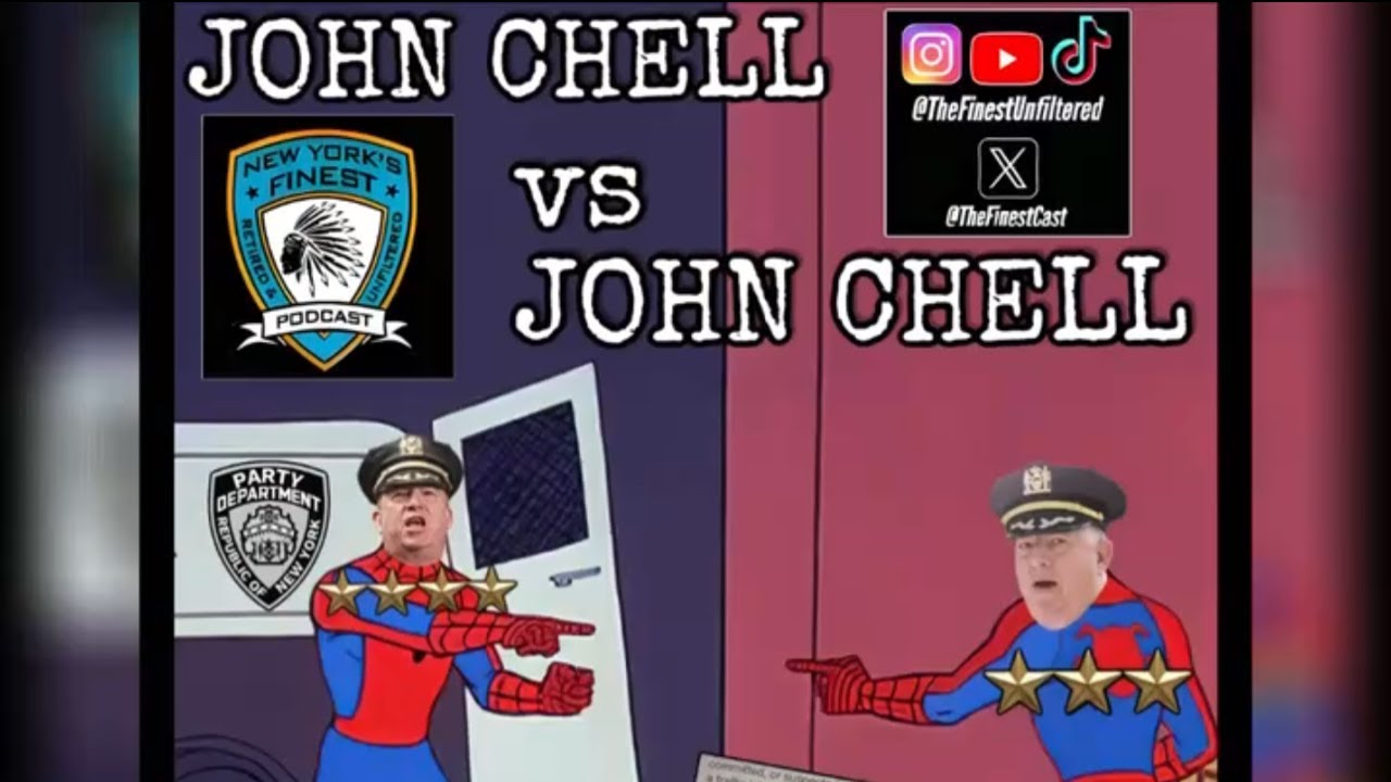 NYPD Chief of Department John Chell Vs. NYPD Chief of Patrol John Chell ...