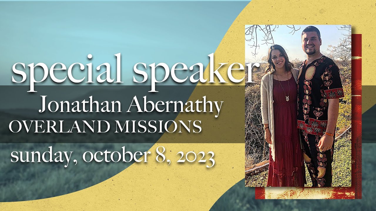 Special Speaker: Jonathan Abernathy - YouTube