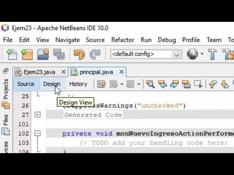 Proyecto simple en java. Construcción de un menú de opciones (parte 2) - YouTube