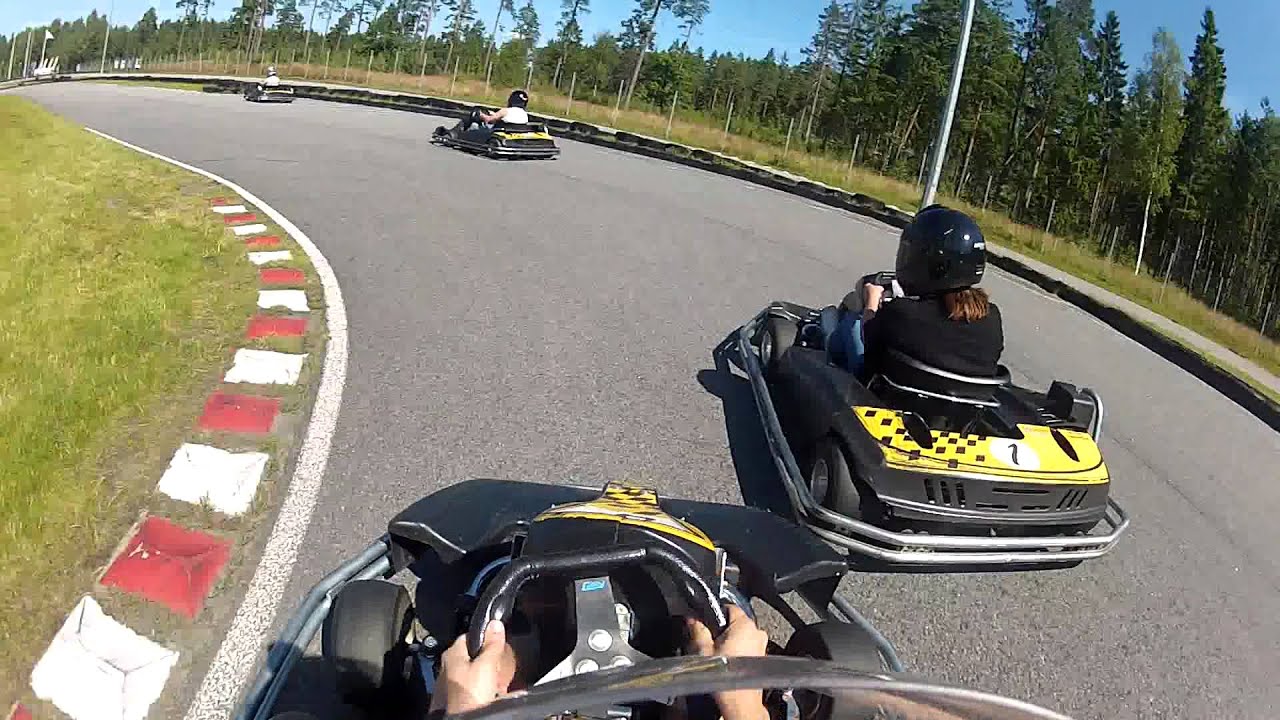Gokart 2012 26/7, Scandinavian Kartway, Anderstorp, Heat 1, part 1 ...