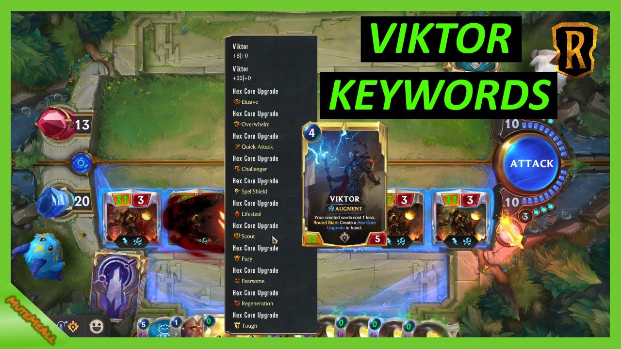|LoR| MYSTERIES EXPLAINED | Can Viktor get bad keywords? | What's the ...