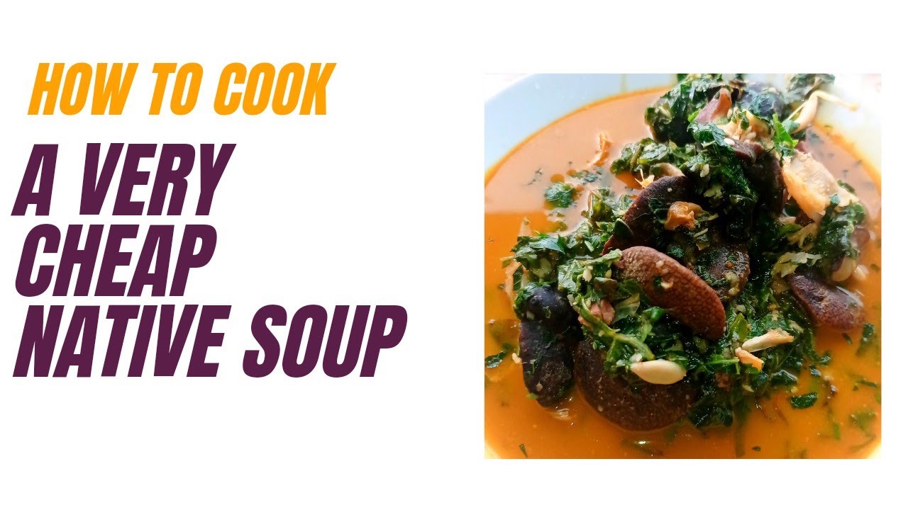 THIS IS ANOTHER AFFORDABLE RECIPE FOR A NATIVE SOUP..I HOPE I GET ...