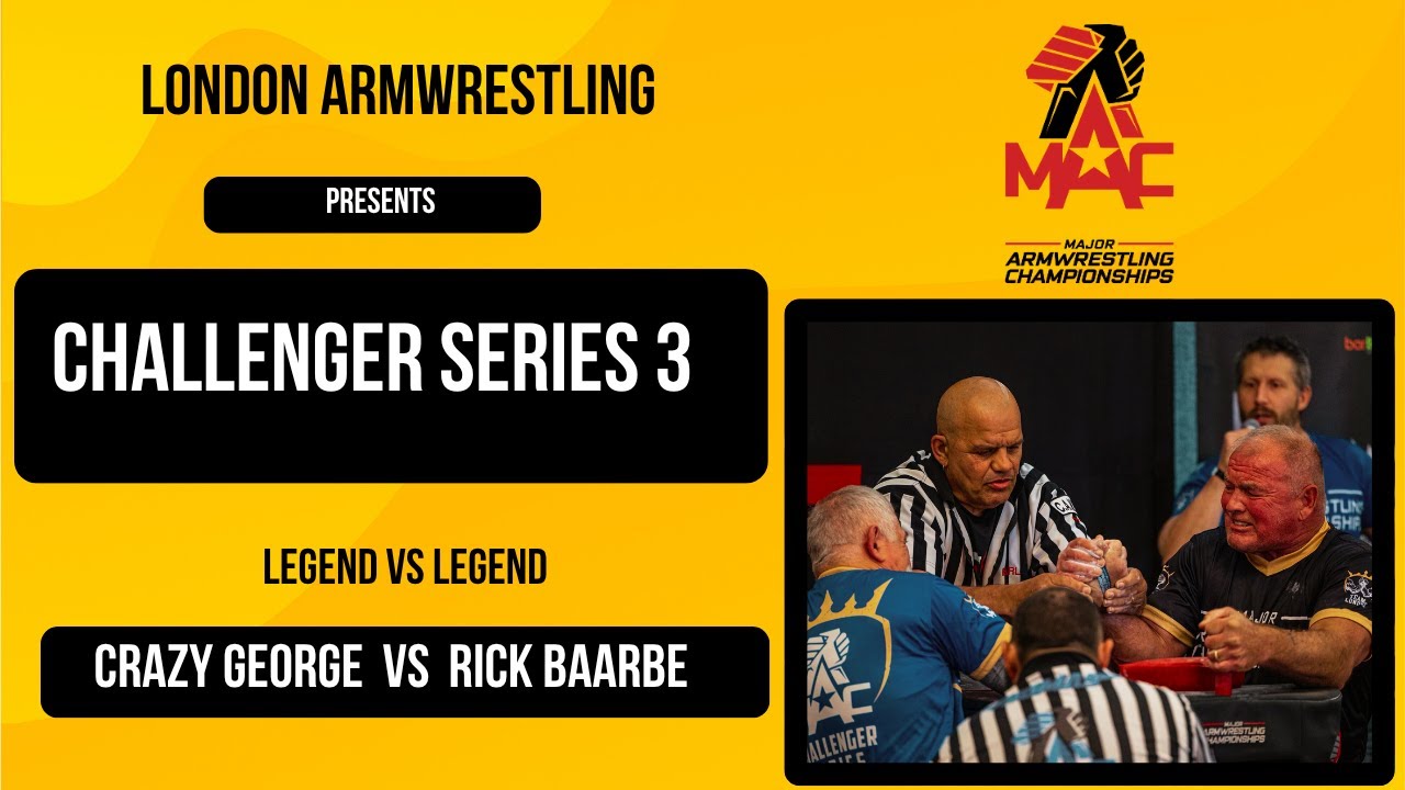MAC Challenger Series - Crazy George vs Rick Baarbe - YouTube