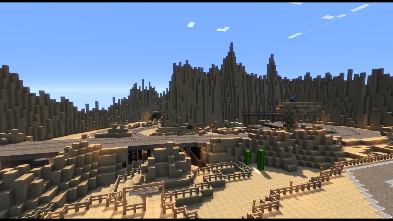 Minecraft Radiator Springs Racers - YouTube