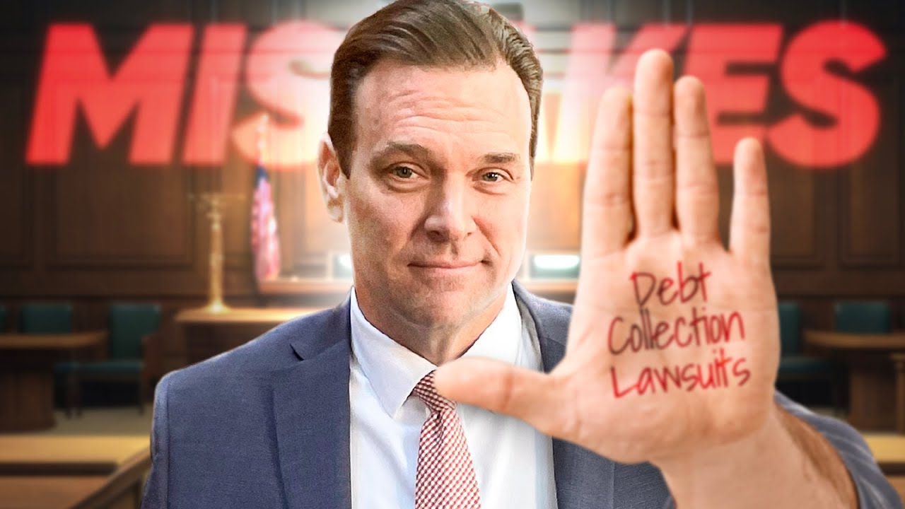 5 CRITICAL Mistakes to Avoid in Debt Collection Lawsuits - YouTube