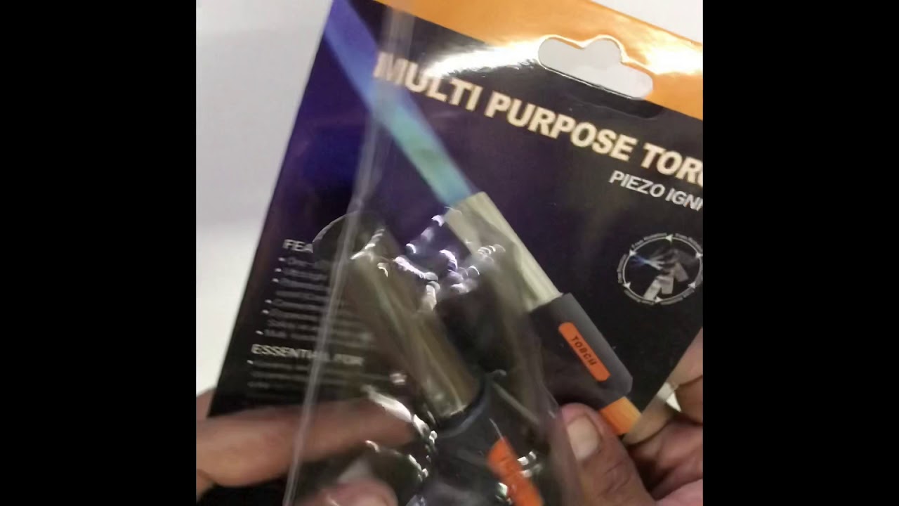 How to use a multi purpose torch - YouTube