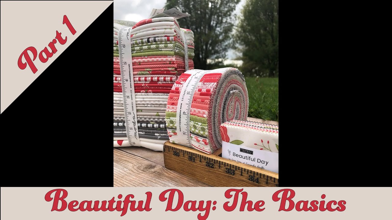 Material Girls Quilt Boutique presents Beautiful Day Mystery Block of ...